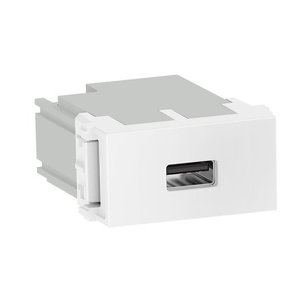 Módulo Carregador USB Bivolt Branco Refinatto WEG - Da Roz Eletricidade